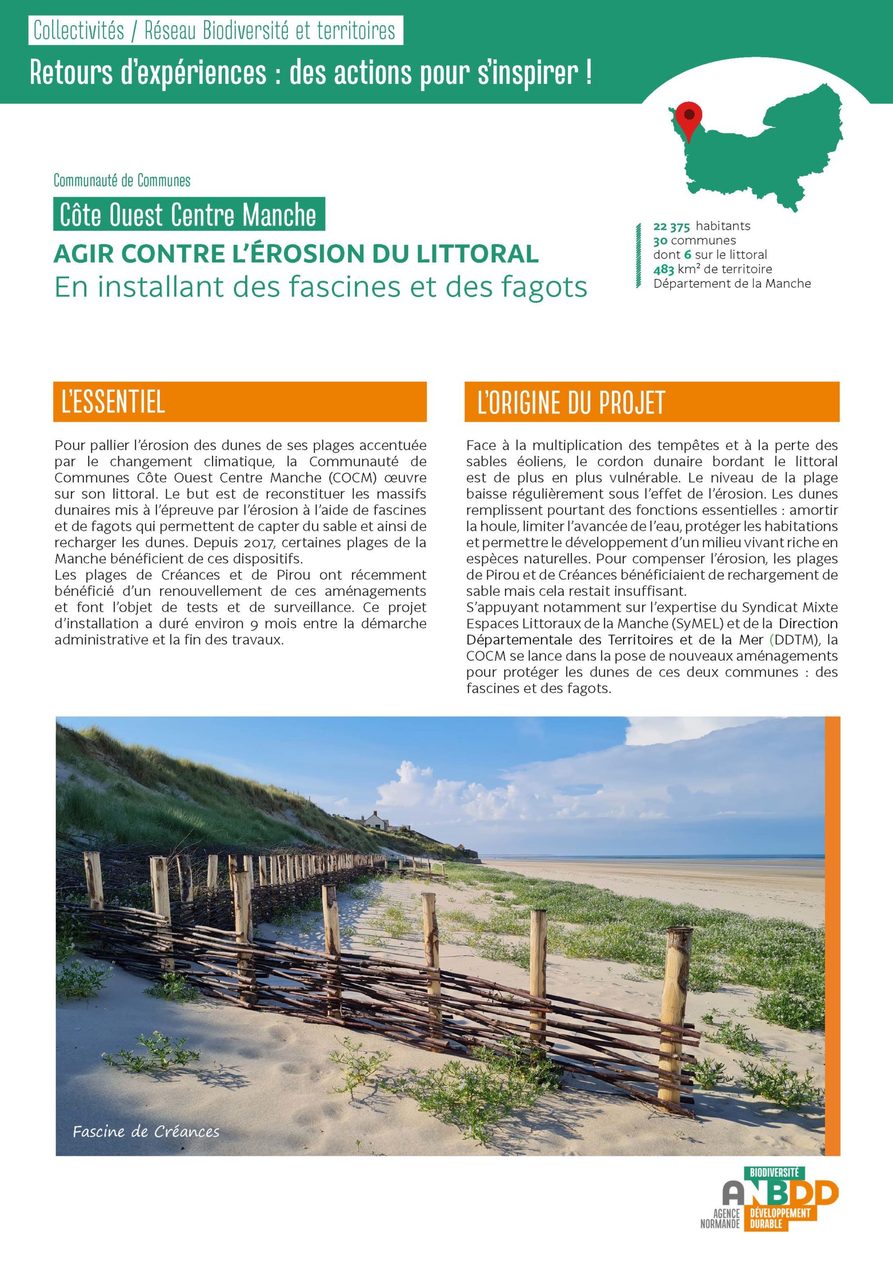 [Retours d'expériences] Agir contre l'érosion du littoral en installant ...