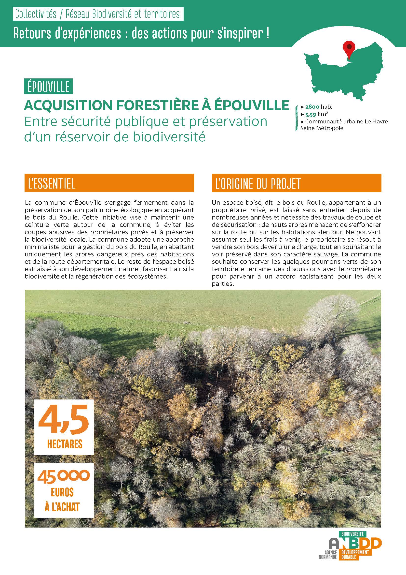 [Retours d'expériences] Acquisition forestière à Épouville : Entre sécurité publique et ...